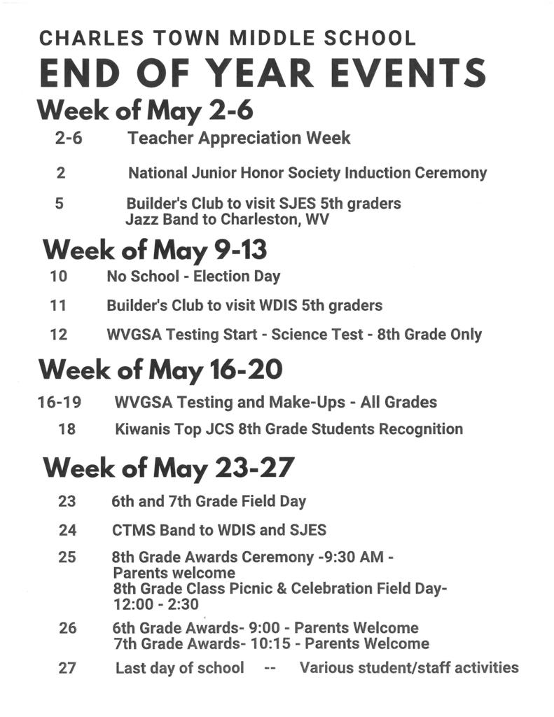 Live Feed | Charles Town Middle School